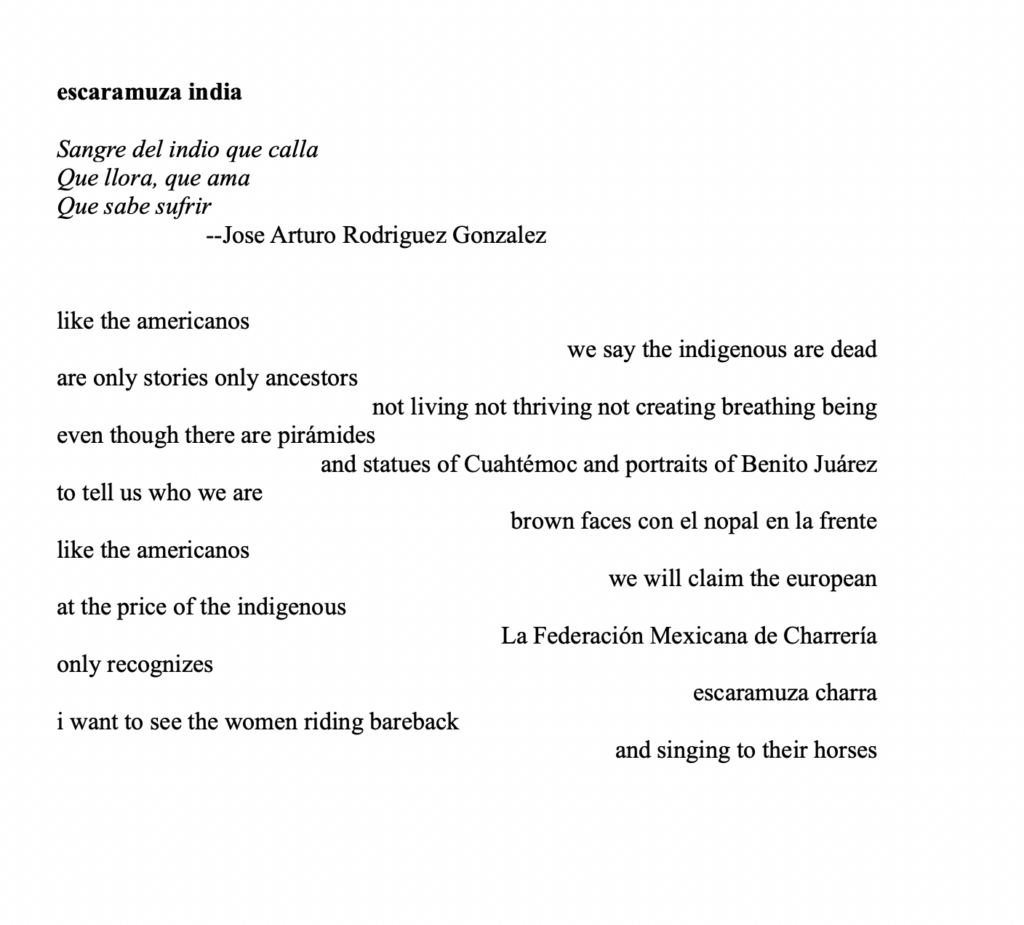 Escaramuza, the Poetics of Home - Constance Jaeggi